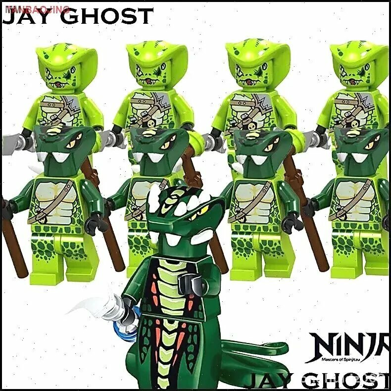 //Фигурка Ninjago//Совместимый конструктор: Восстание змей, ABS пластик