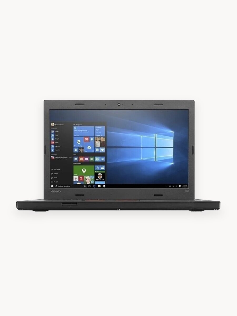 Ноутбук Lenovo ThinkPad L470, Core i5-7200U, Память 16 ГБ, Диск 240 Гб SSD, Видео Intel HD , Экран 14" (1920*1080)