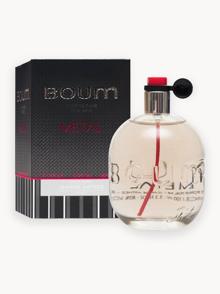 Jeanne Arthes Мужской Boum Metal Туалетная вода (edt) 100мл