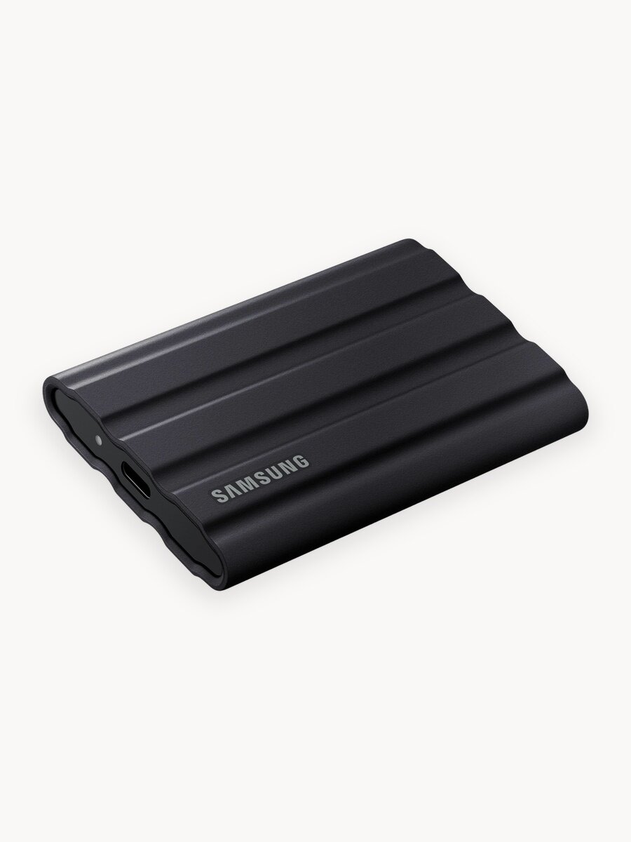 Внешний SSD диск SAMSUNG T7 Shield 4TB, USB 3.2, Black (MU-PE4T0S/WW)