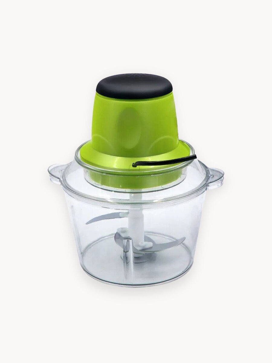 Электрический измельчитель овощерезка Молния с 2 ножами универсальная