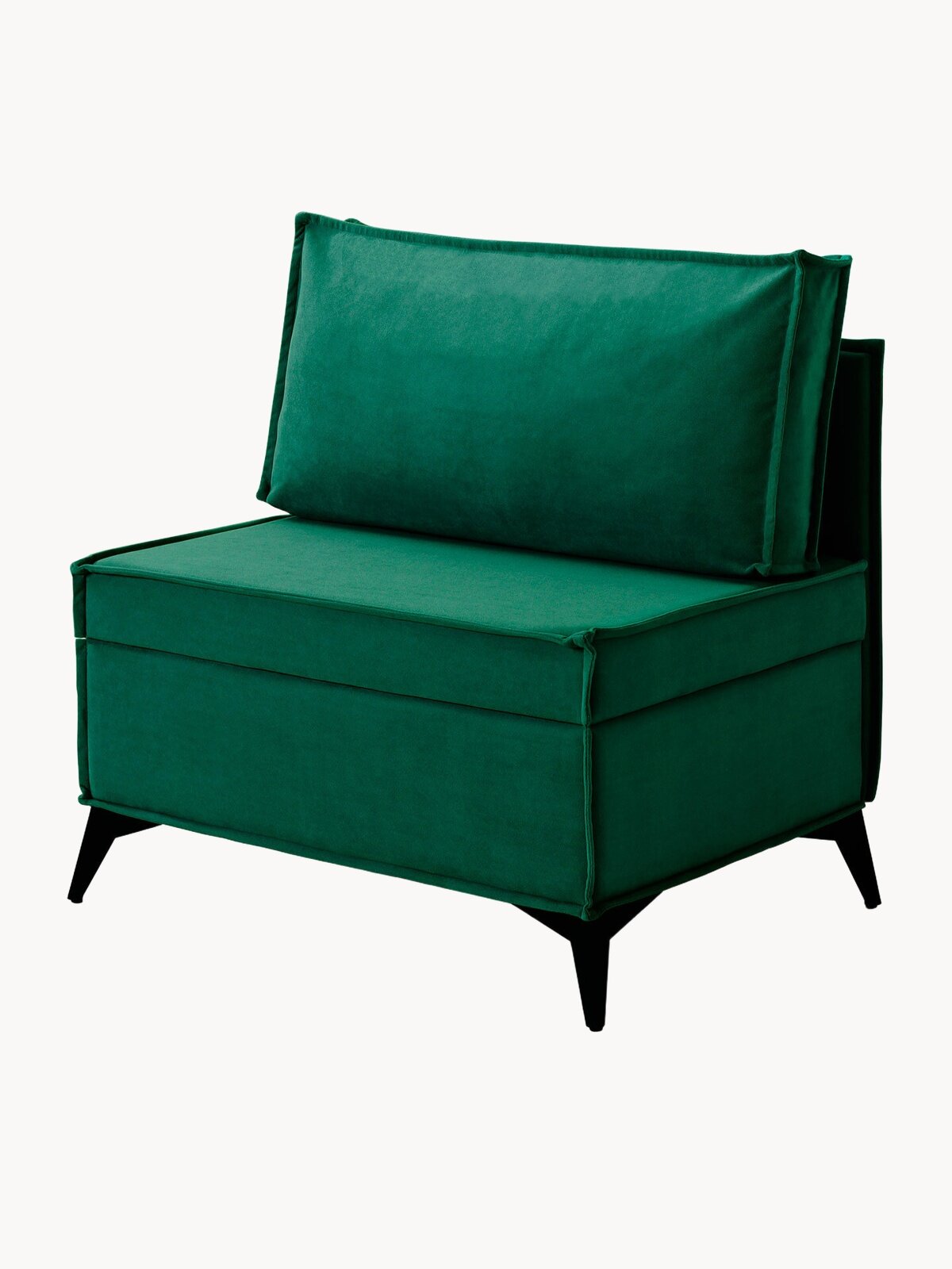 Диван на кухню, прямой, на балкон, в прихожую NORTA Loft XS 830х585х800 VIVALDI 11 велюр