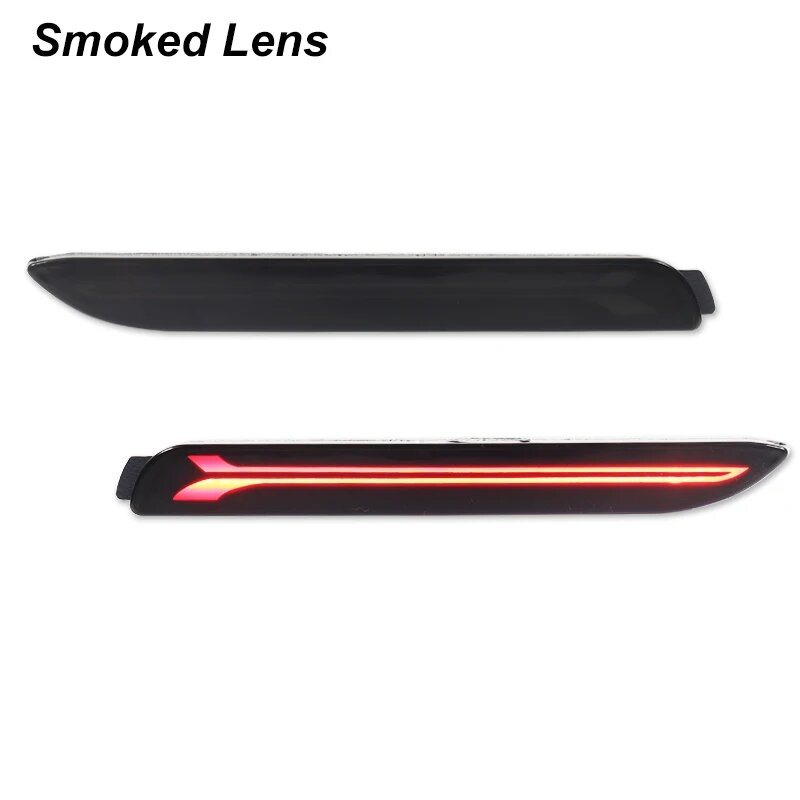 Красные Фонари Заднего Бампера В Сборе Для Toyota RAV4 Camry Lexus IS-F GX470 RX300 Smoked Lens