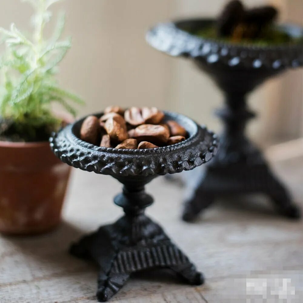 Украшение для ароматерапевтического подсвечника из чугуна маленькое