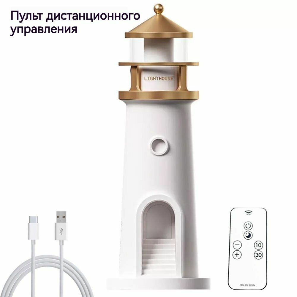 Проектор Луны, ночник-маяк, 5 Вт