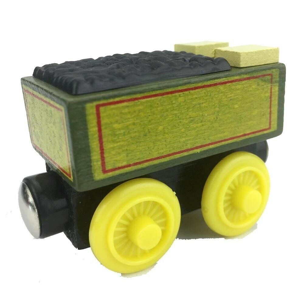 Удобная деревянная игрушечная железнодорожная вагонка для детей для приключений на железной дороге размер 08