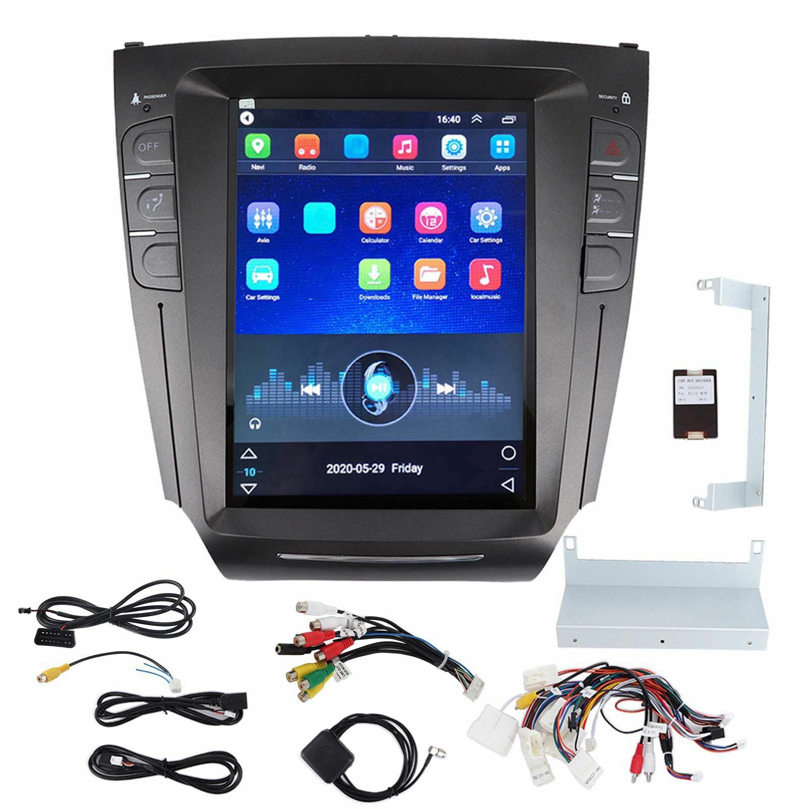 10.4" мультимедиа с GPS для Lexus IS200-IS350 2005-2012