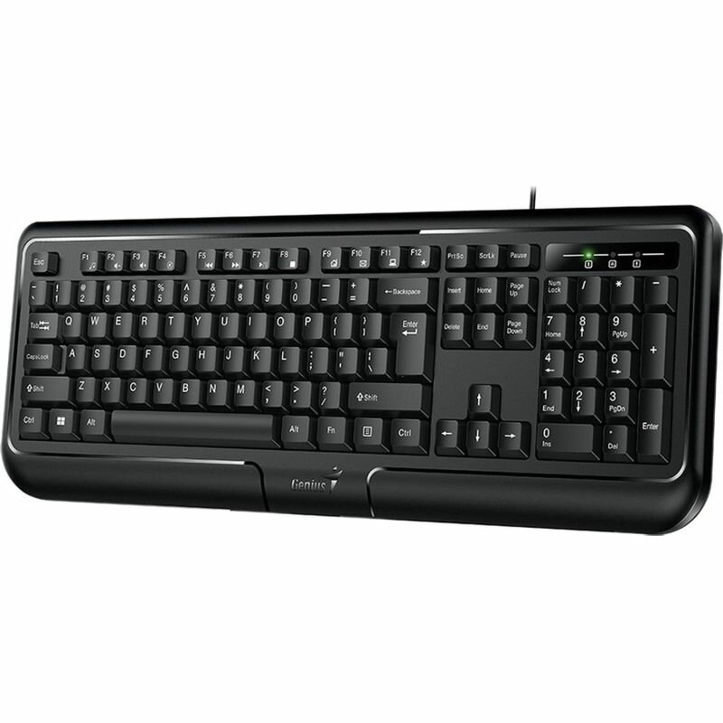 Клавиатура Genius KB-118 II, проводная мультимедийная, черная