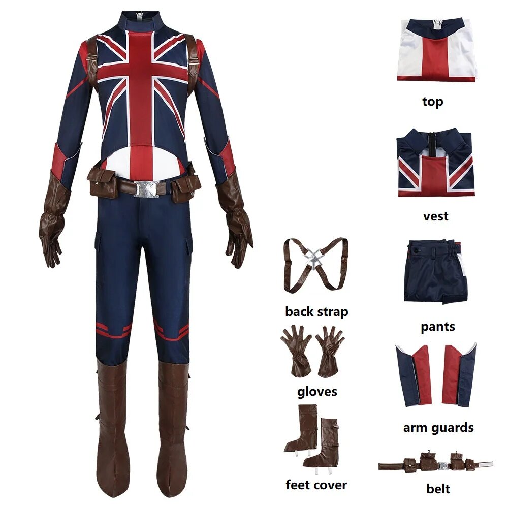 Костюм Картер "Что Если?" Британский капитан М