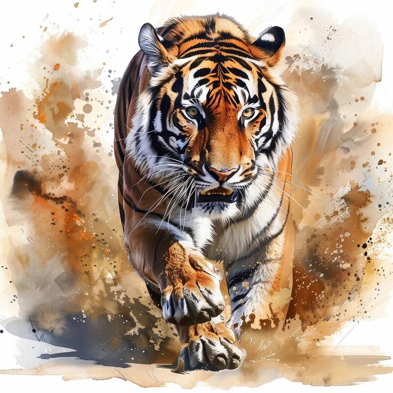 C1282 # Наклейка на стену Majestic Tiger, многоразовая наклейка для гостиной, эстетическое украшение комнаты, легко украсить ваш дом