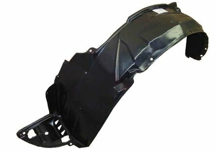 Подкрылок SAT, для Honda Civic, черный, полимерный материал, передняя, левая