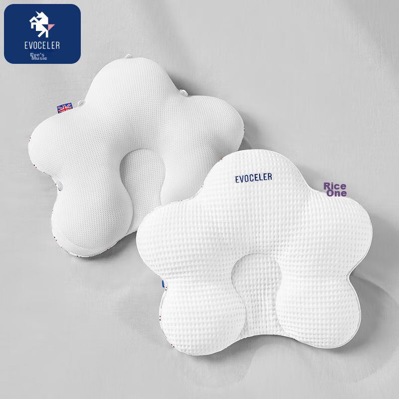 EVOCELER Shaping Pillow for Infants, Improves And Corrects Head Shape, Suitable for 0-6 Months Newborns, Breathable Pillow