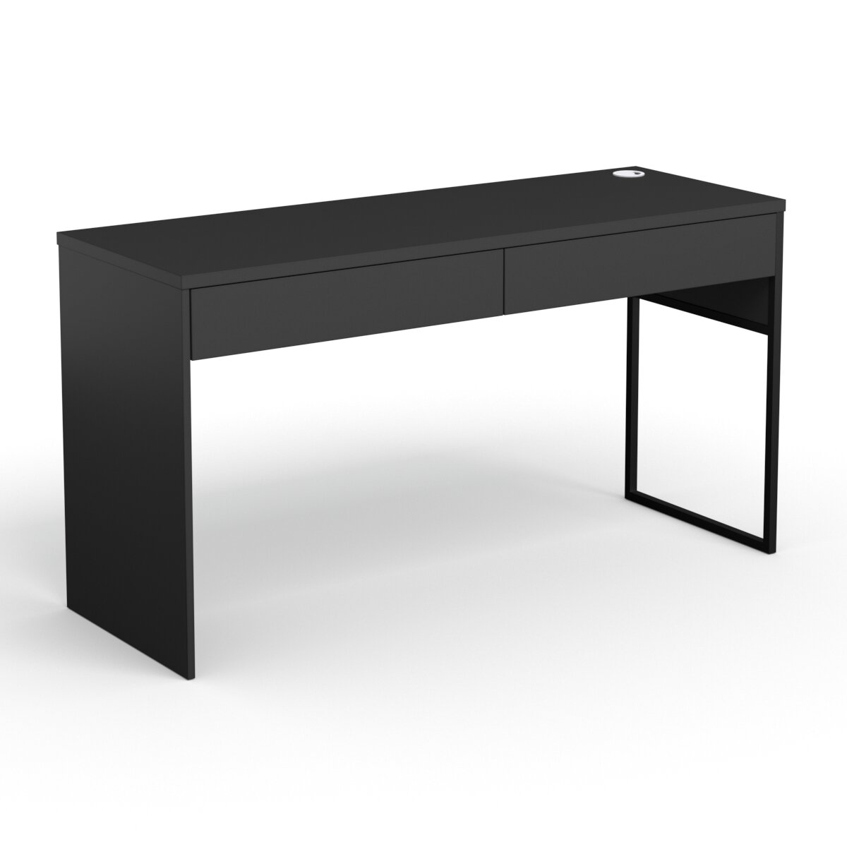 Письменный стол Миккей длинный, Черный. Производитель товара - компания Westcom.