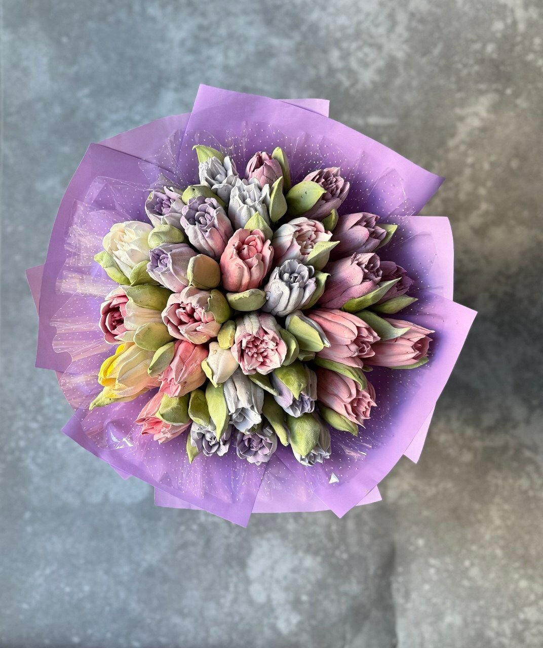 Букет из зефира