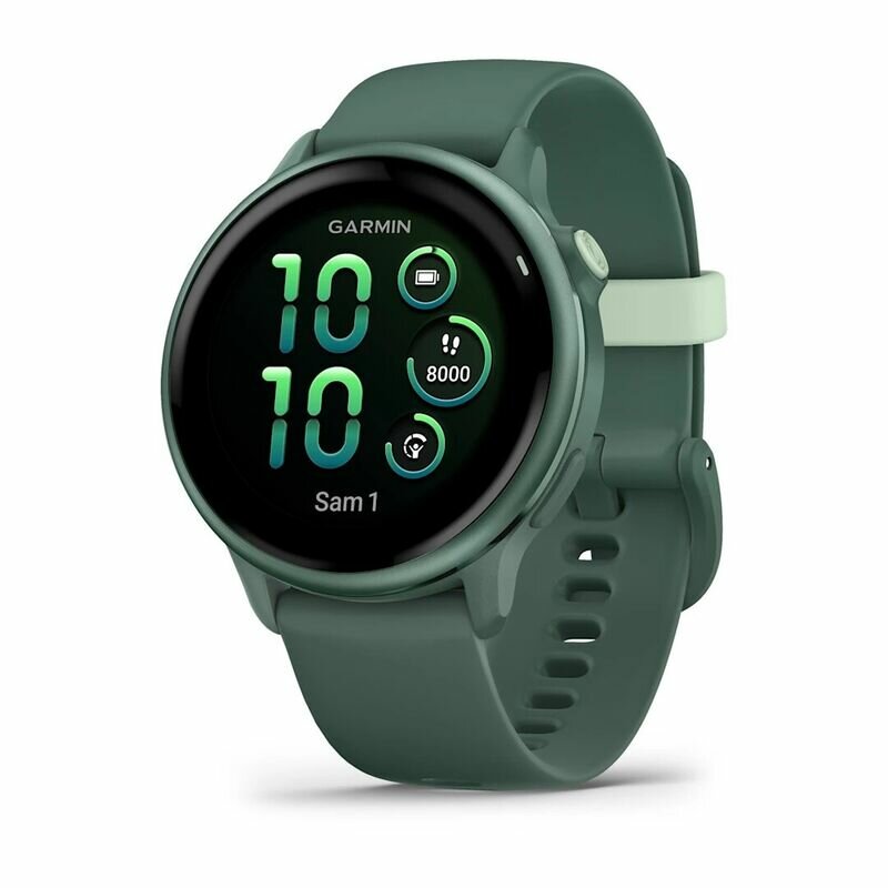 Умные часы Garmin Vivoactive 6, зеленый (010-02985-02), AMOLED, ЧСС, GPS, WR50