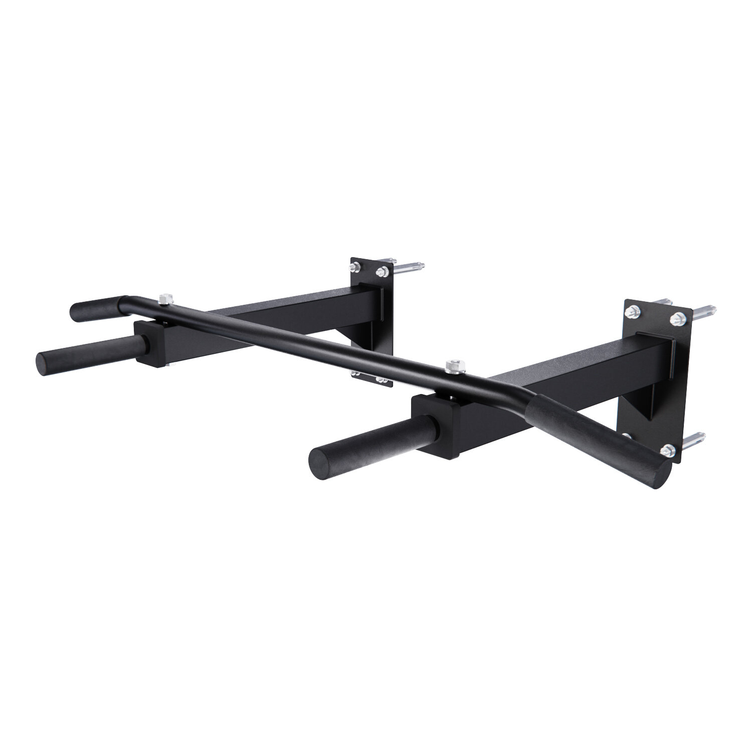 Турник DFC Y0010F, настенный, с двойным хватом, черный, нагрузка 100кг, возраст 12+