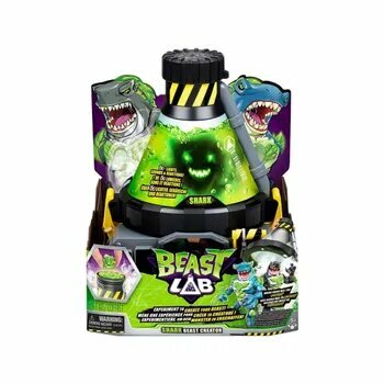 Игровой набор Beast Lab Shark Beast Creator/Dino Creator интерактивная лаборатория с динозавром/с настоящим био-туманом и более чем 80 огнями, звуками и реакциями