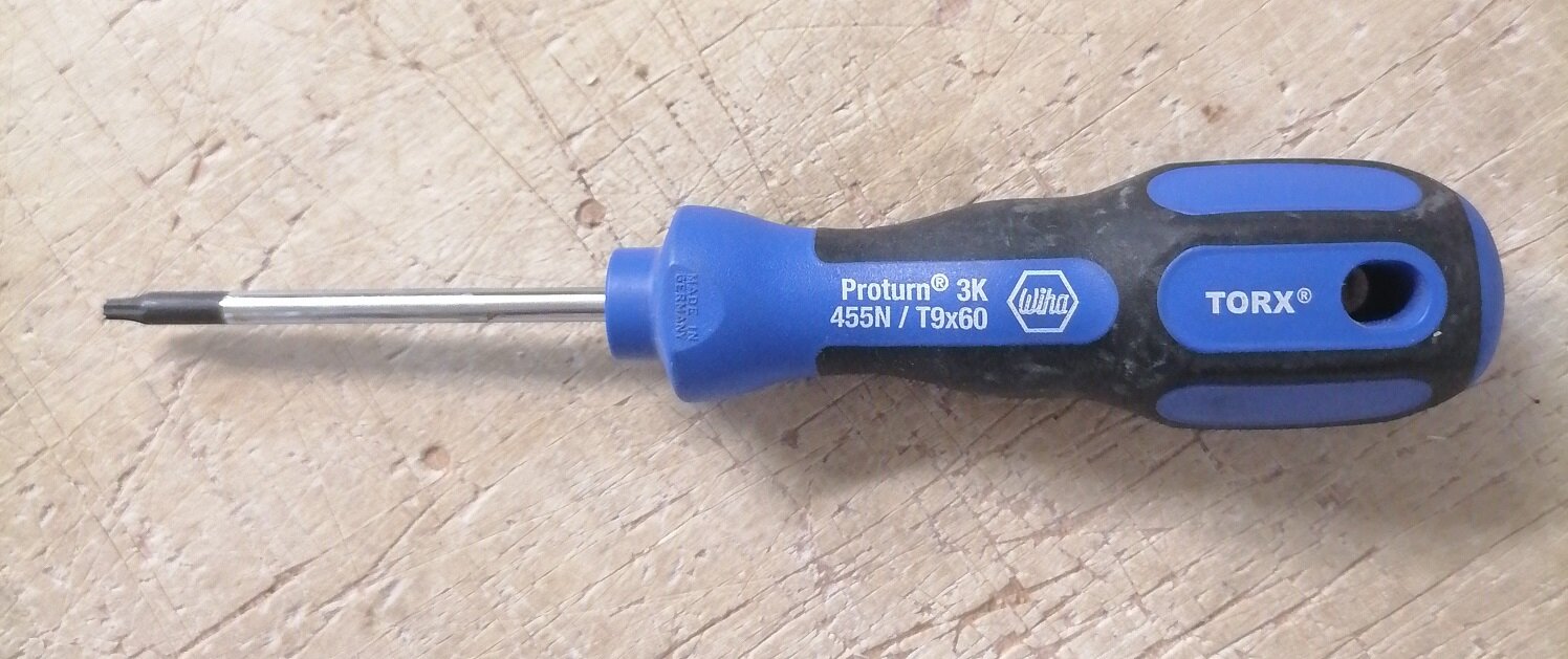 Отвертка Proturn круглое жало 455N 3K T9x60 Wiha 25455 WIHA Германия