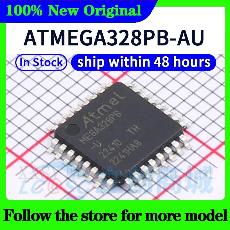 Микроконтроллер ATMEGA328PB-MN — фото 1