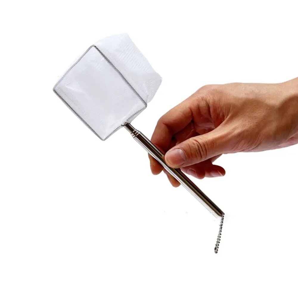 Выдвижная крошечная сетка для аквариума, мелкая сетка, мягкая сетка для аквариума, креветок, square