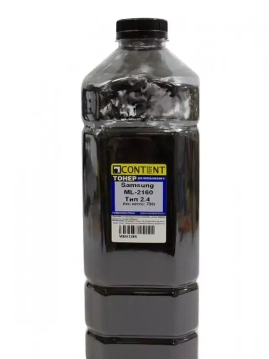 Тонер Content для Samsung ML-2160, Тип 2.4, Bk, 700 г. чёрный
