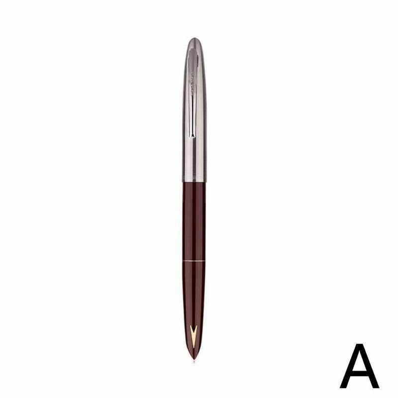 Классическая перьевая ручка Hero 565, чернильная , тонкое перо с капюшоном, 3 цвета, дополнительные канцелярские принадлежности школьников и студентов