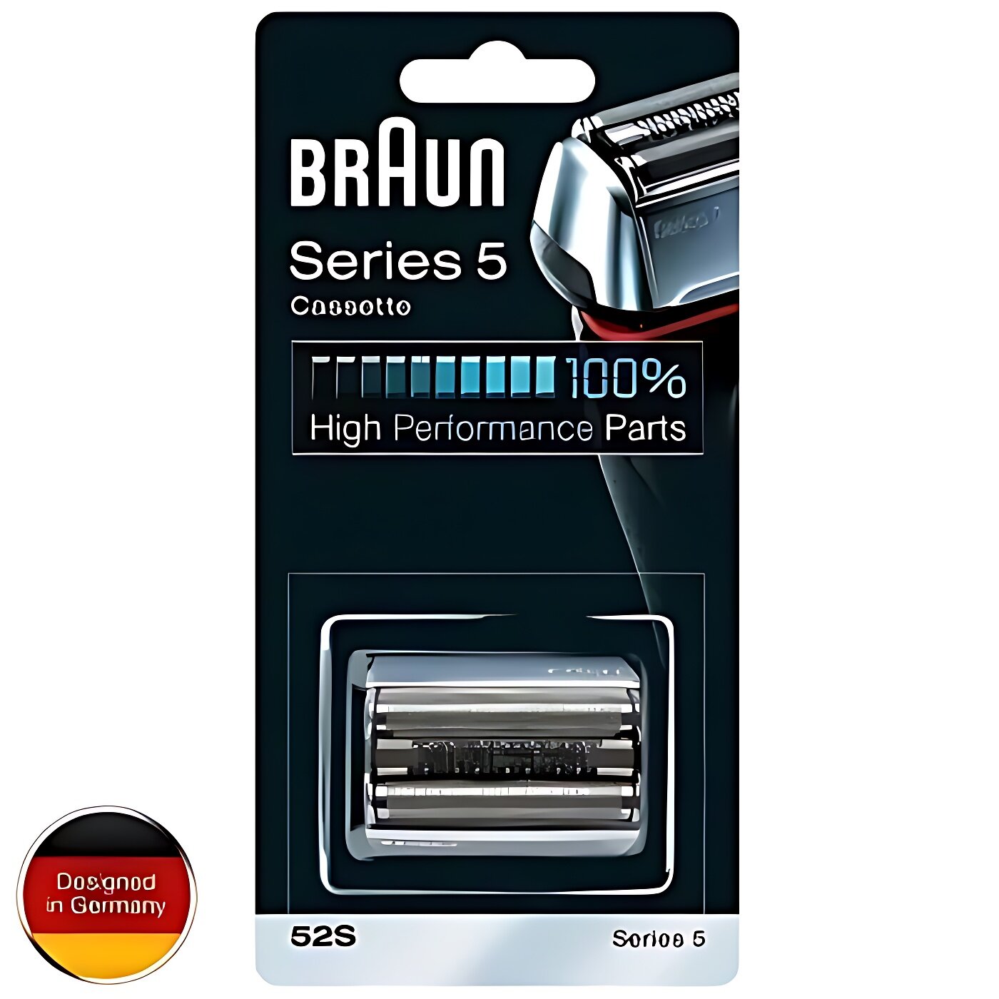 Бритвенный блок 52s Series 5 для электробритвы Braun, для Series 5