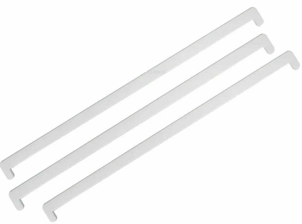 Заглушка ПВХ торцевая для подоконника белая 600мм 3шт