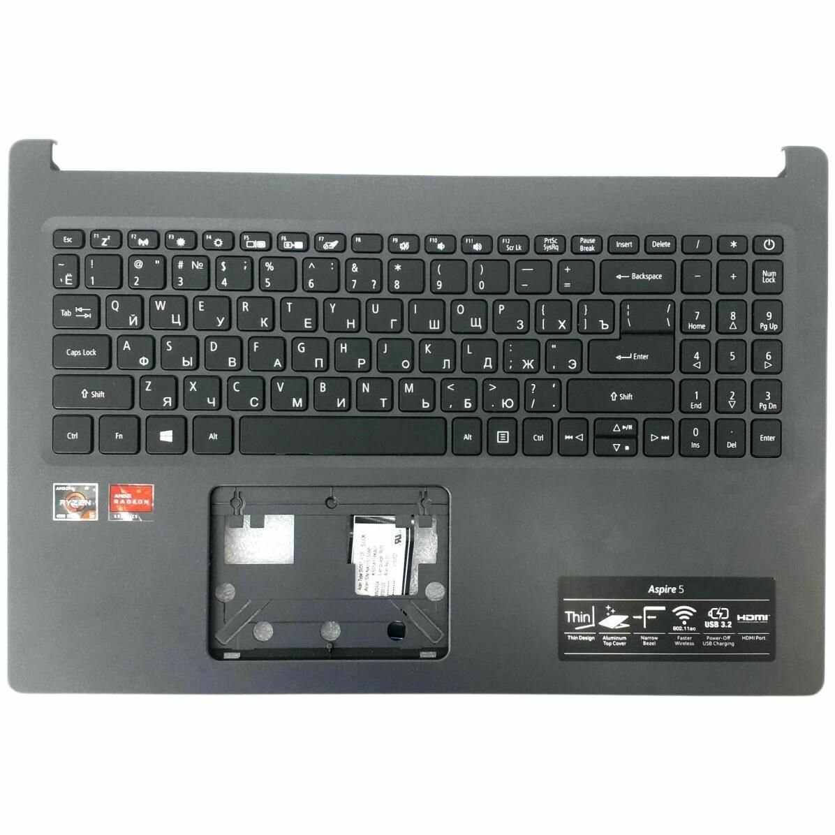 Клавиатура Acer A515-45 / A515-44 6B. HW7N7.022