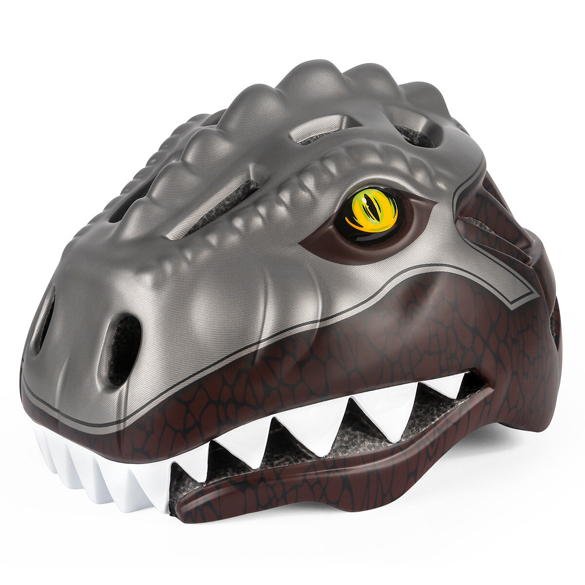 Шлем велосипедный "Амазонка" AD-010, детский, кофейный, размер S