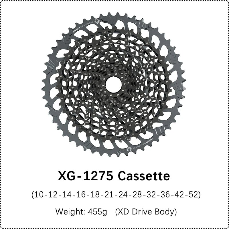 Кассета SRAM GX EAGLE XG 1275 10-52T 12 скоростей
