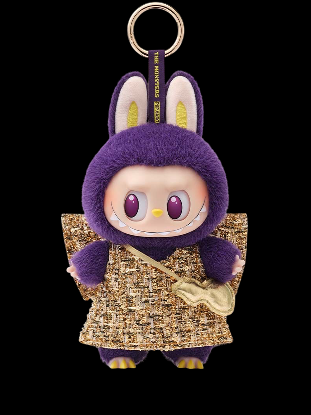 Коллекционная оригинальная фигура LABUBU × PRONOUNCE - WINGS OF FORTUNE Vinyl Plush Hanging Card / 22 см / POP MART