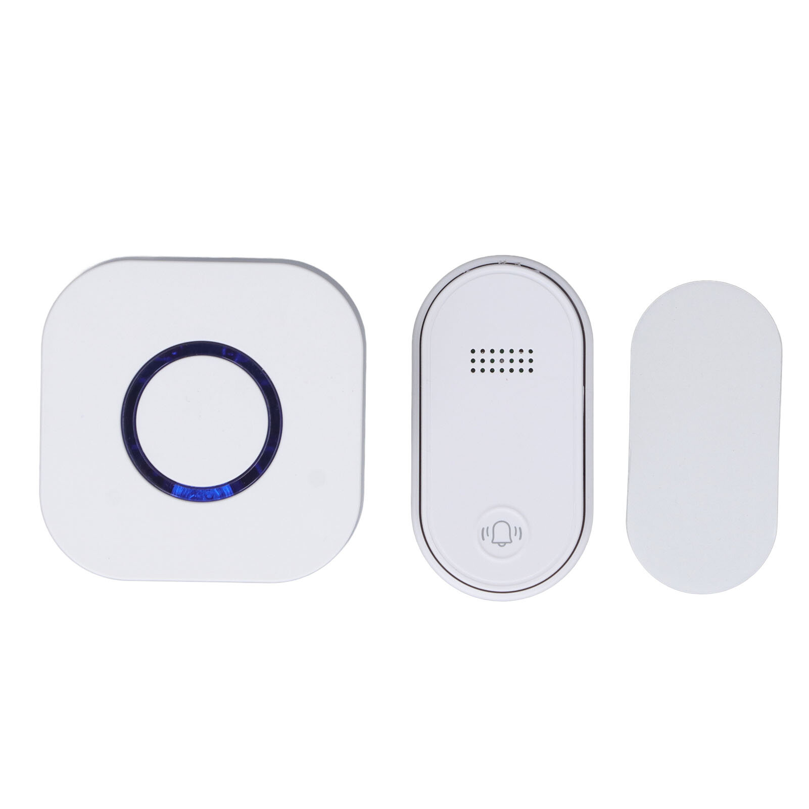 Беспроводная опекуна Pager Аварийная медсестра Система оповещения медсестры 433 МГц регулировка объема на длинные дистанции беспроводной дверной звонок 100–240 В.