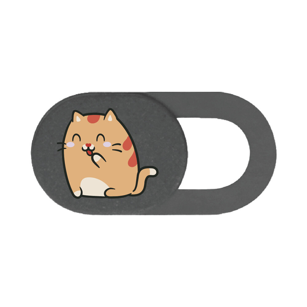 Защитная крышка "Privacy Shield", для камеры, цвет "Милый толстый кот"