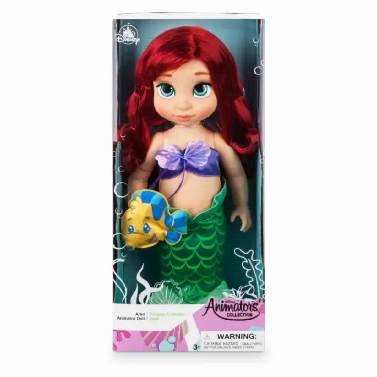 Кукла малышка Ариэль 42 см Disney Animators Collection релиз 2019 года