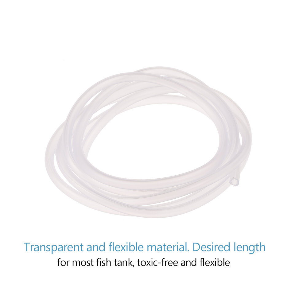 Комплект принадлежностей для аквариумного воздушного насоса с воздушными трубками, воздушными камнями, обратными клапанами, присосками и соединителями