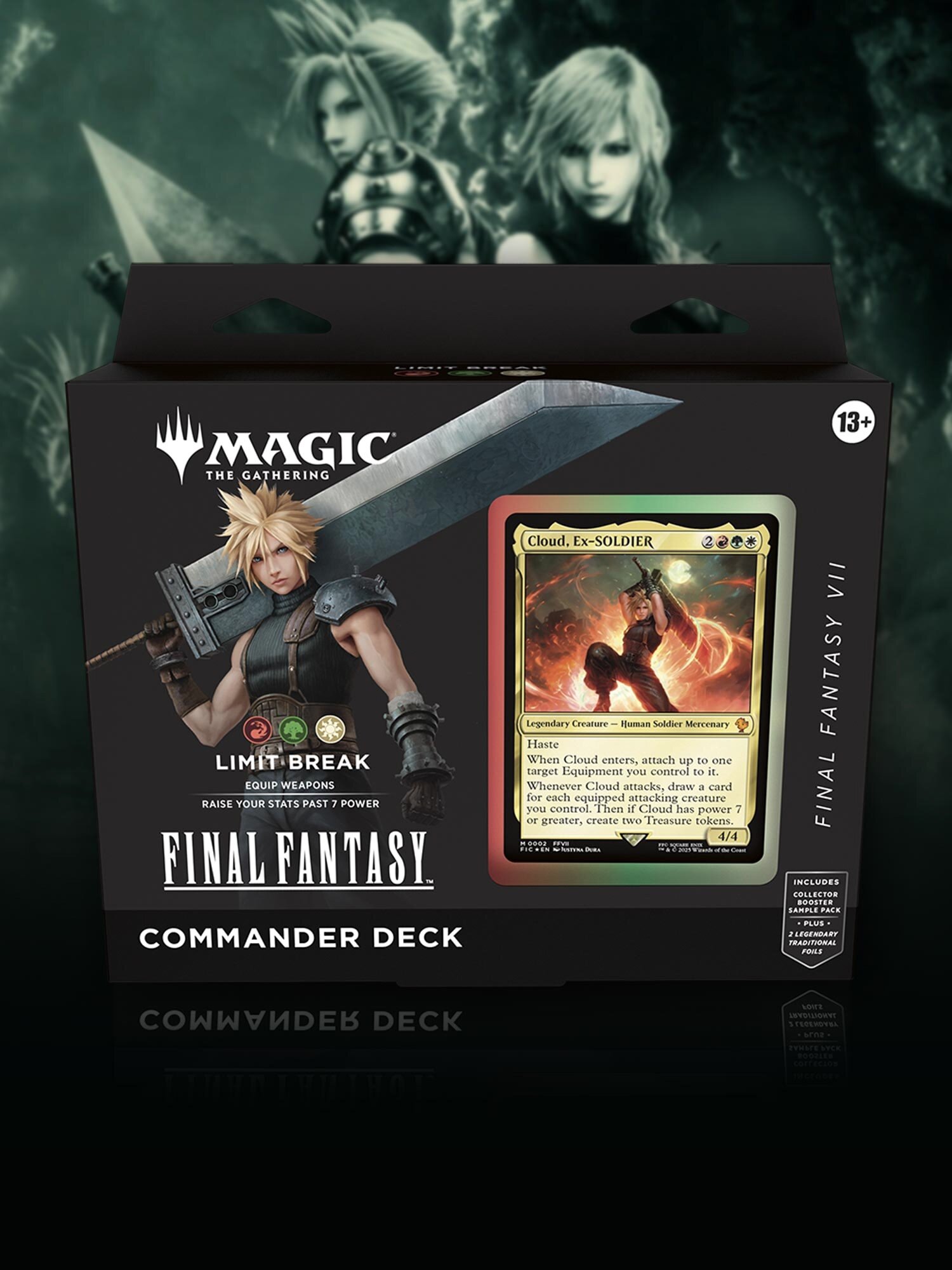 MtG: готовая колода Final Fantasy - Limit Break (Commander deck)