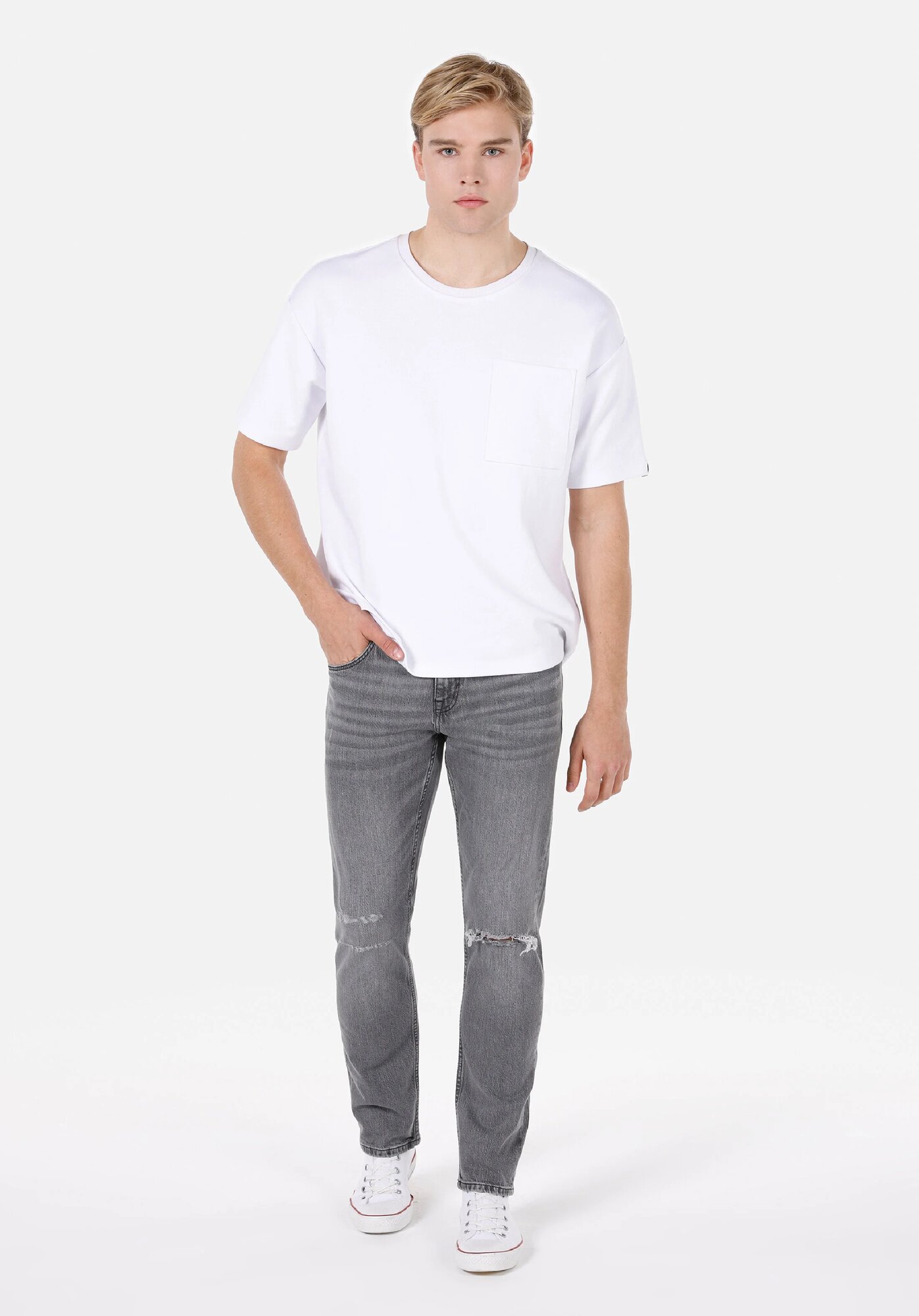 Джинсы 044 KARL Straight Fit 