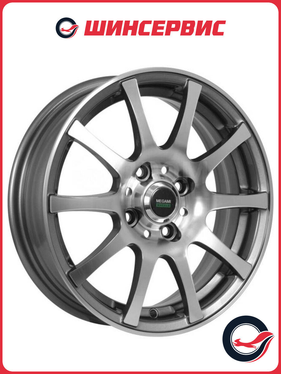 Литой диск Megami MGM-2 R15x6.0J 5x114.3 ET38 ЦО67.1
