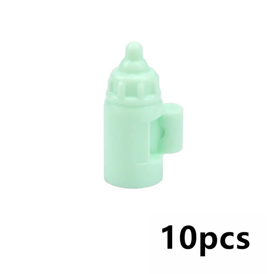 VEK MOC городские аксессуары для еды набор Baby Bottle AK55