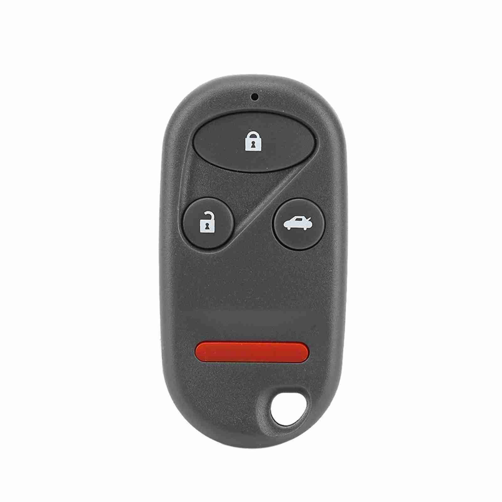 Дистанционный Ключ Входа, Портативный Автомобильный Брелок с 4 Кнопками Черного Цвета для Обновления и Замены Accord 1998-2002