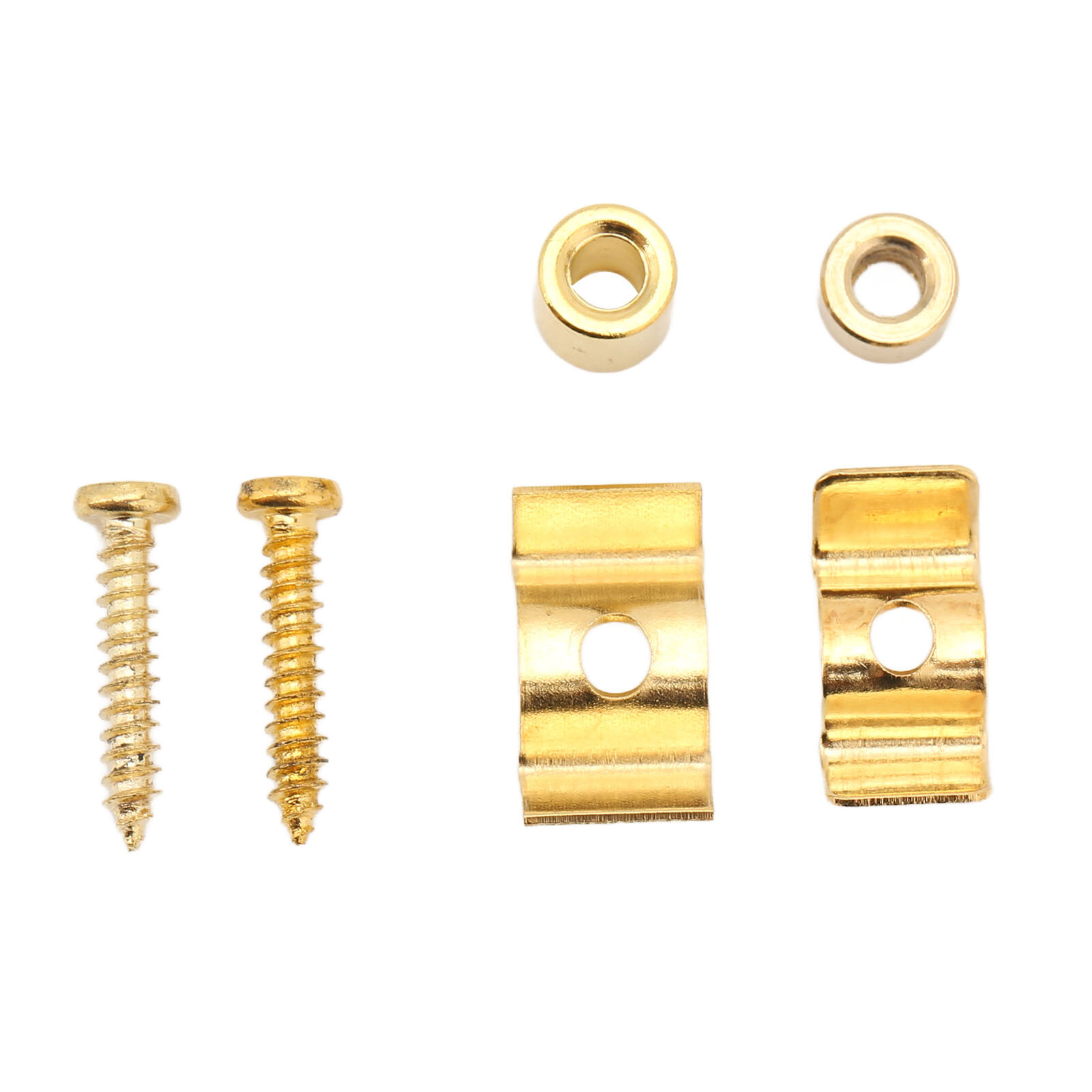 2 шт. фиксатор гитарной струны, железный компактный держатель без заусенцев, направляющий выступ для фиксатора гитарной струны для замены, золотой