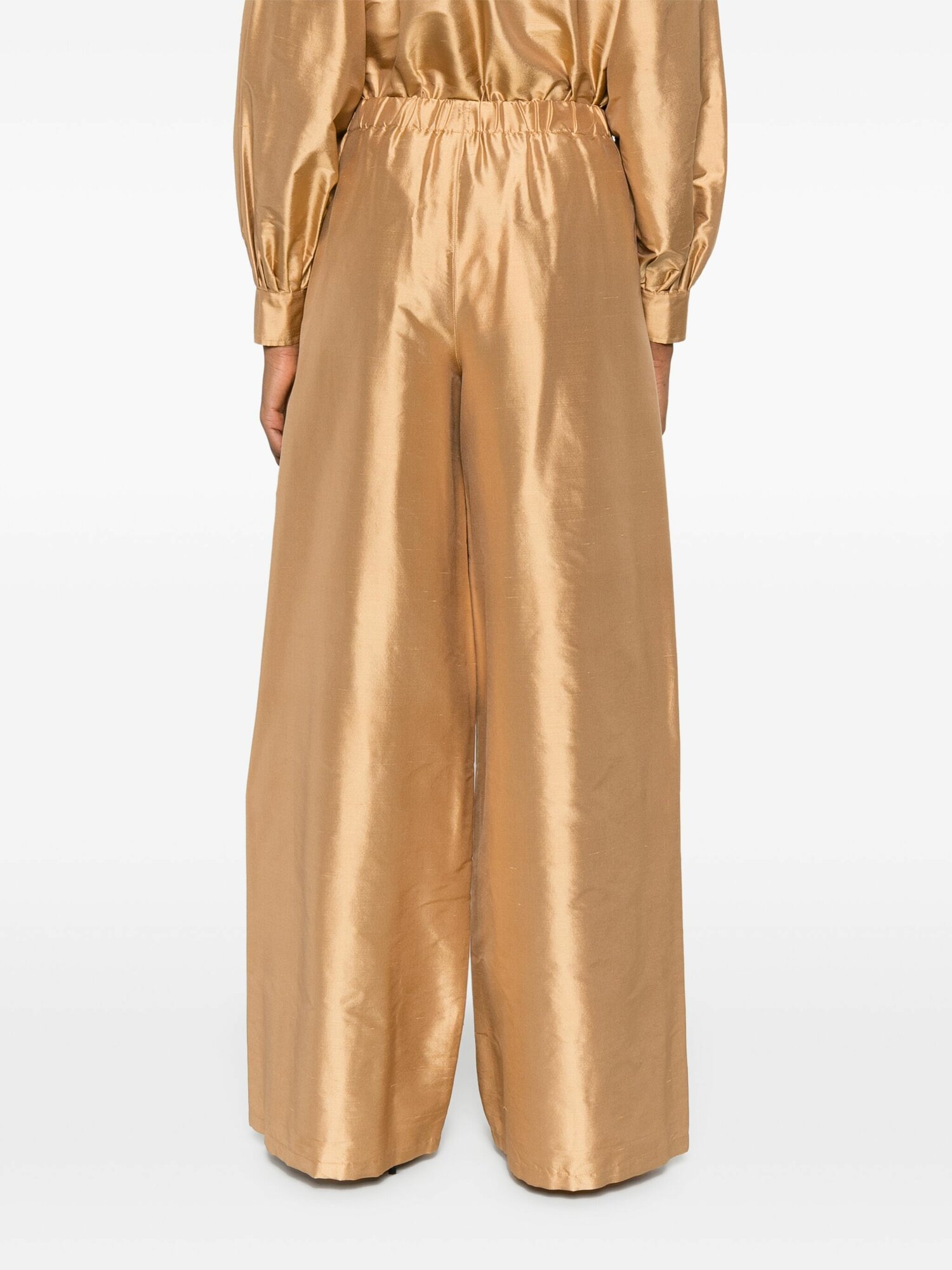 Брюки классические Max Mara, размер 44, коричневый — фото 1