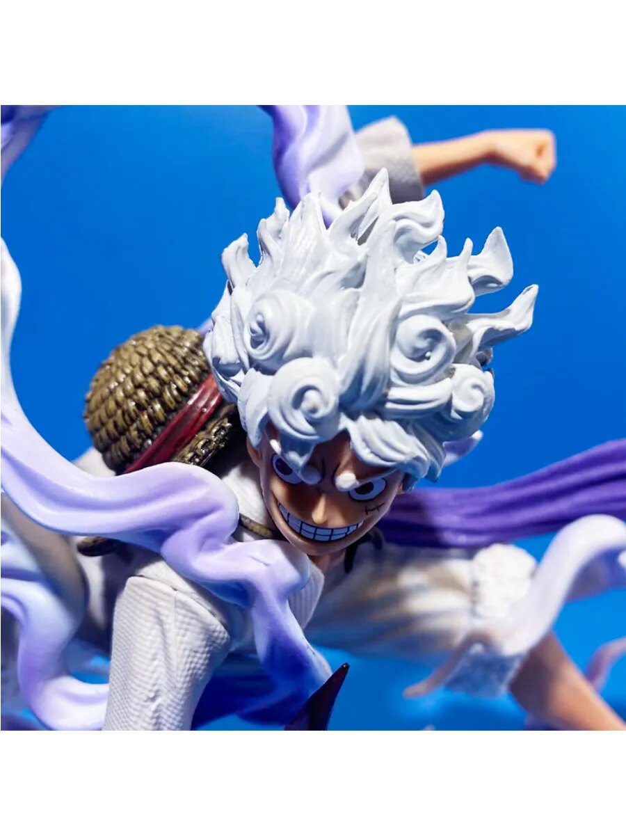 Экшн-фигурка One Piece "Луффи Ники", на подставке, ПВХ, 18 см — фото 1