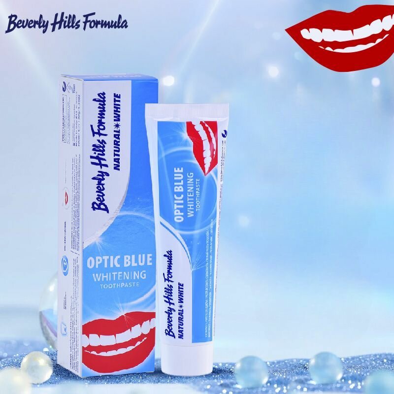 Зубная паста Beverly Hills Formula для отбеливания зубов и свежести дыхания с мятным вкусом