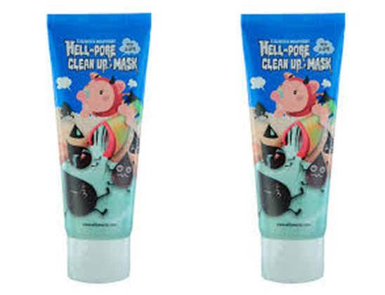 Маска-пленка для очищения пор Hell-Pore Clean Up Mask, 100 мл, 2 уп