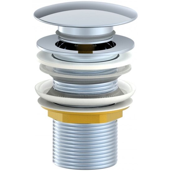 Донный клапан Wonzon & Woghand , Хром (WW-88SS02-CR)