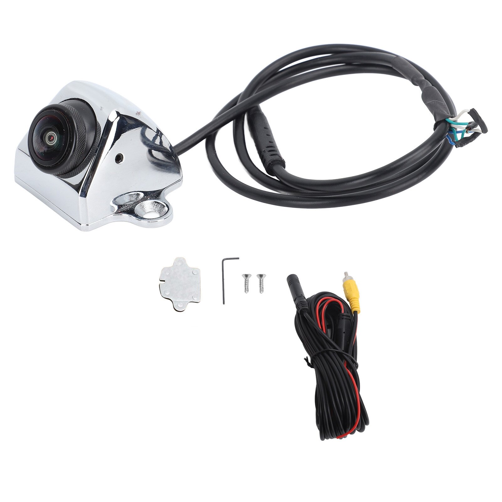 Резервная камера Ночного видения с возможностью поворота на 360 градусов от 12 до 24 В для Яхт, Катеров, Легковых автомобилей, Внедорожников, Кемперов, Грузовиков CAM982‑C Chrome