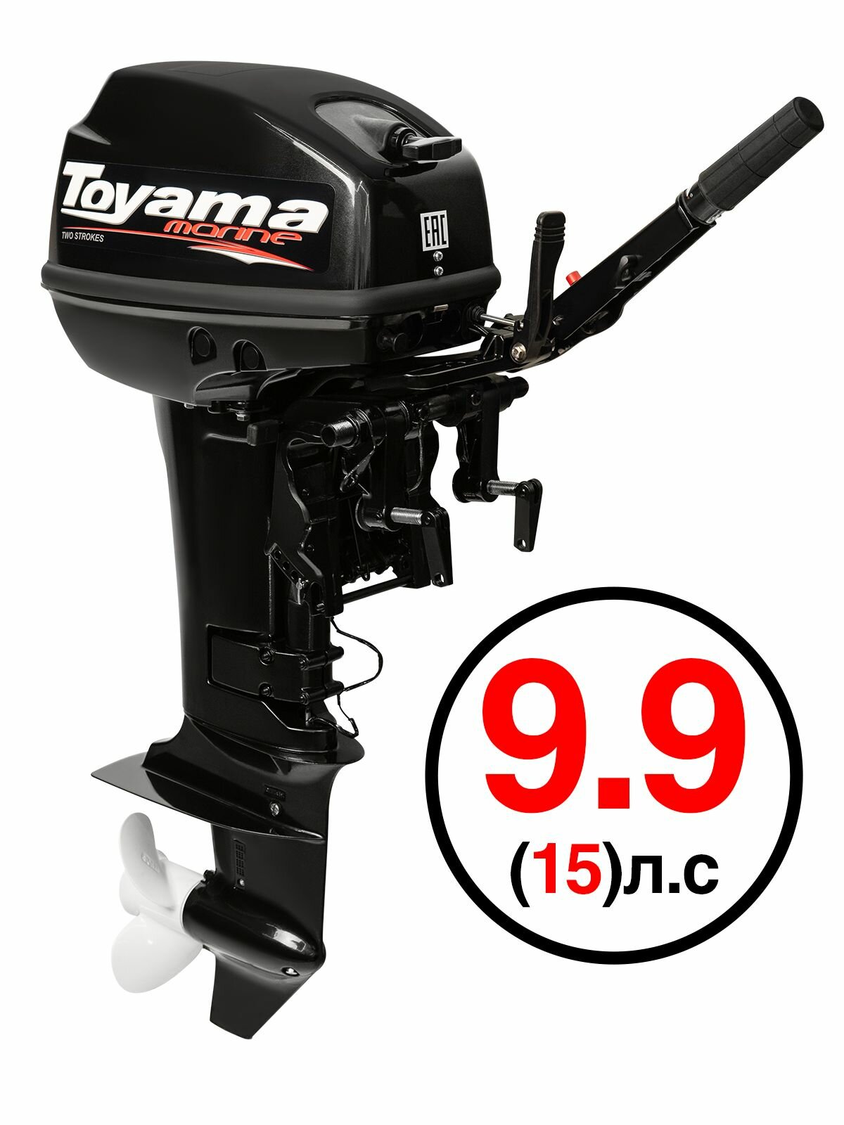 TOYAMA лодочный мотор T9.9(15)BMS, 2-тактный (PARSUN)