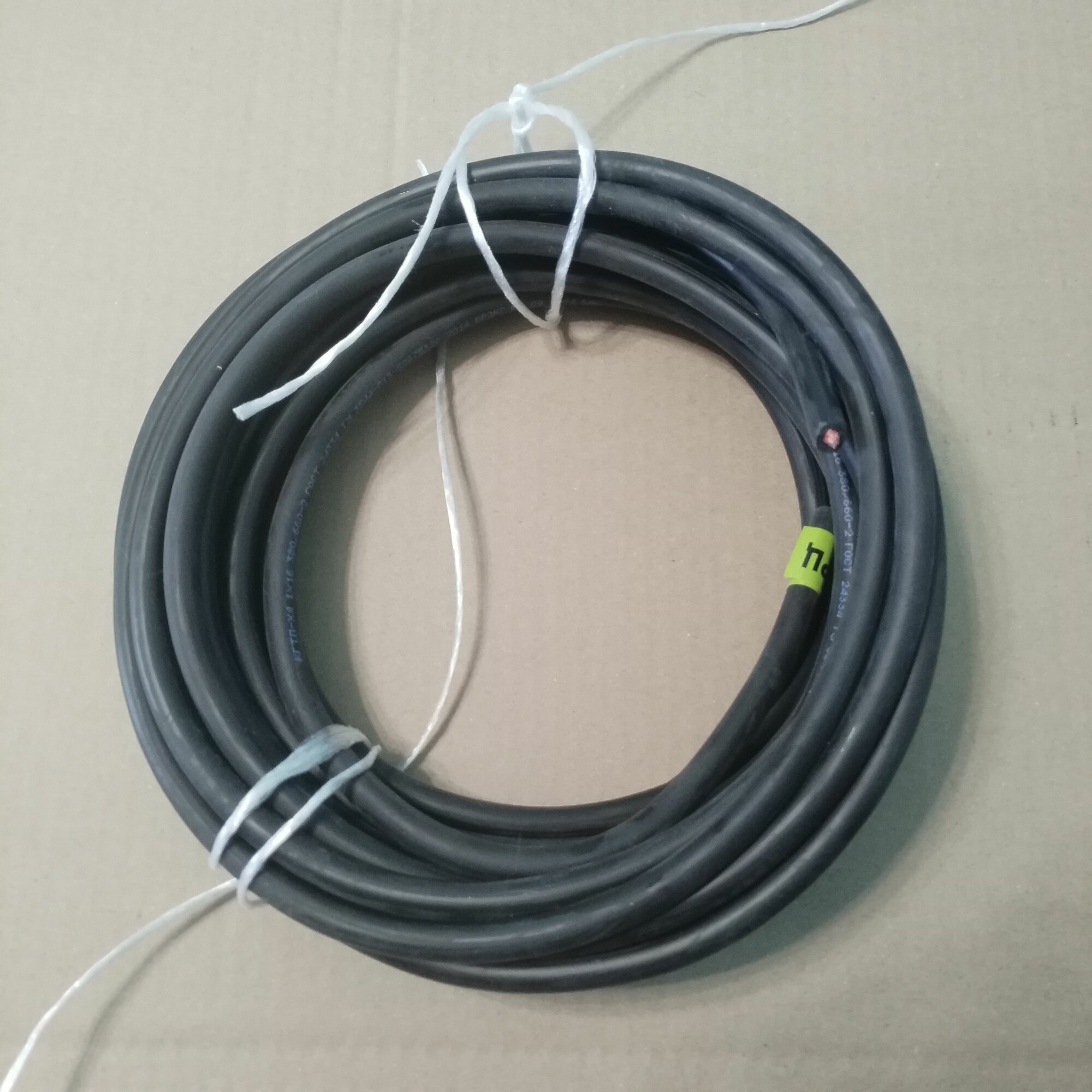 Кабель сварочный КГ-ХЛ 1*16 мм,5 метров.